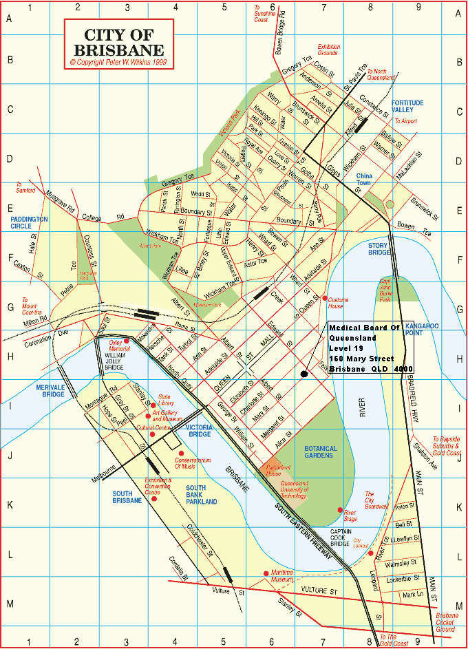 Old Maps of Brisbane
